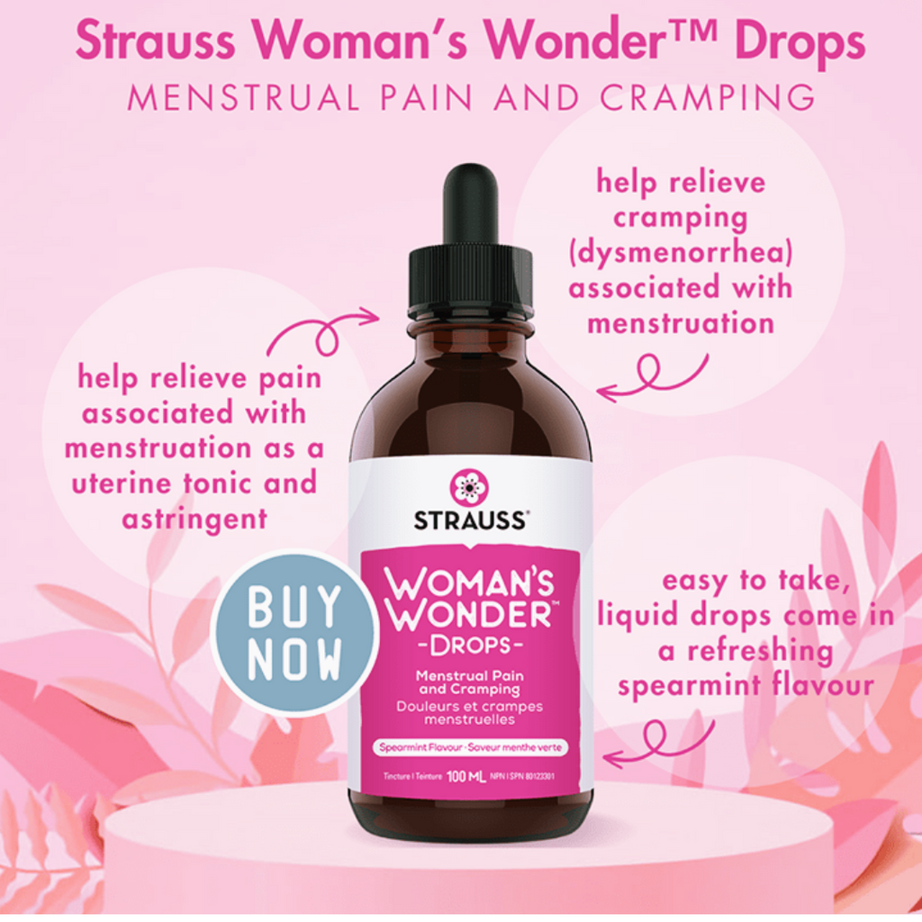 Strauss Naturals Woman’s Wonder Drops – Natural Health Garden