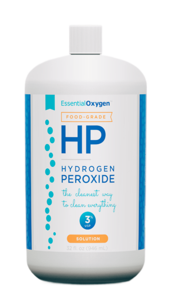 Essential Oxygen Hydrogen Peroxide - Food Grade, 3% – Natural Health Garden