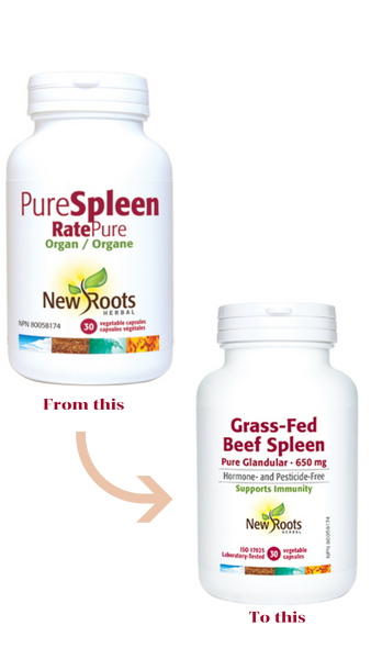 New Roots Herbal Pure Spleen – Natural Health Garden