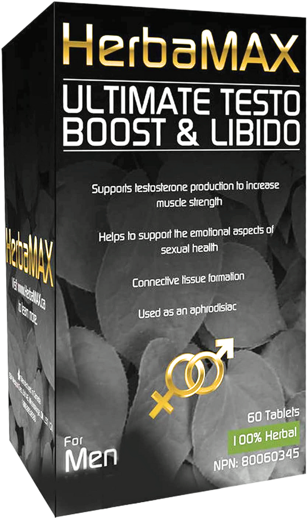 HerbaMAX Ultimate Testo Boost & Libido – Natural Health Garden