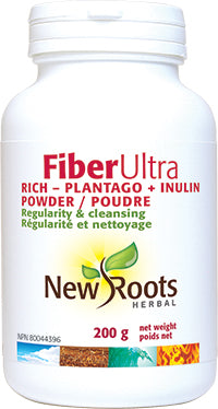 New Roots Herbal Fiber Ultra Rich – Plantago + Inulin – Natural Health ...