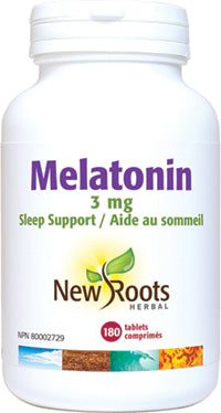 New Roots Herbal Melatonin 3mg – Natural Health Garden