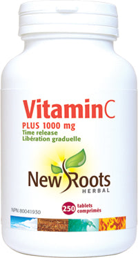 New Roots Herbal Vitamin C Plus 1000mg Time Release – Natural Health Garden