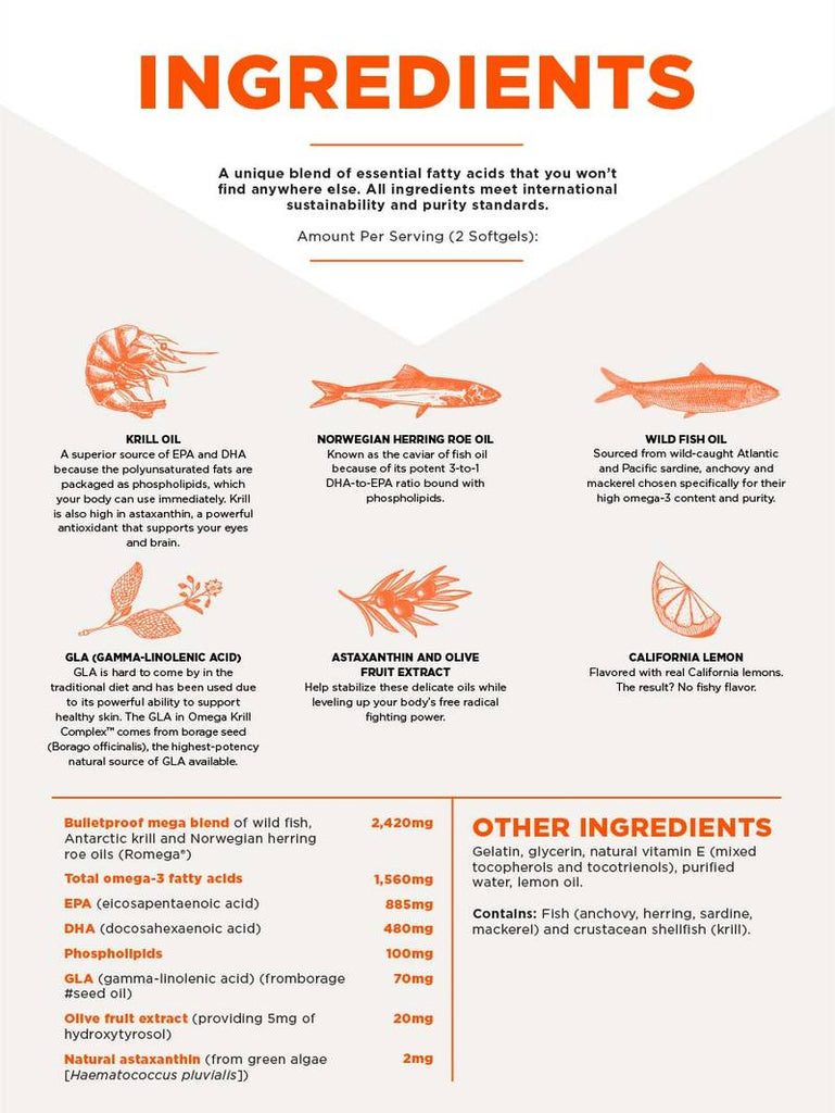 Bulletproof Omega Krill Complex – Natural Health Garden